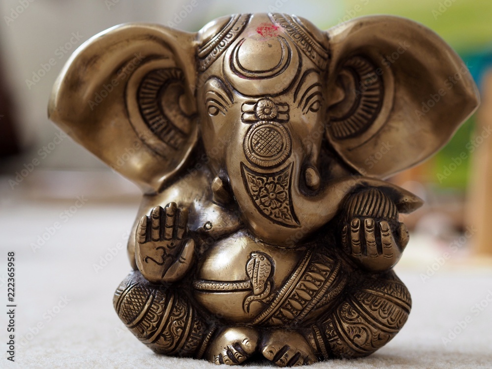 Ganesha Statue close up Stock Photo | Adobe Stock