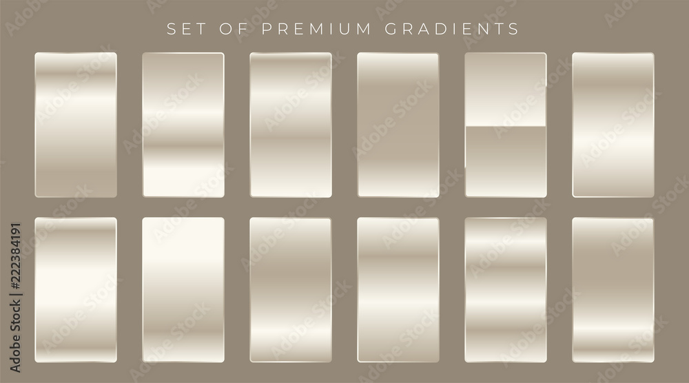 shiny gradients set background design Stock Vector | Adobe Stock