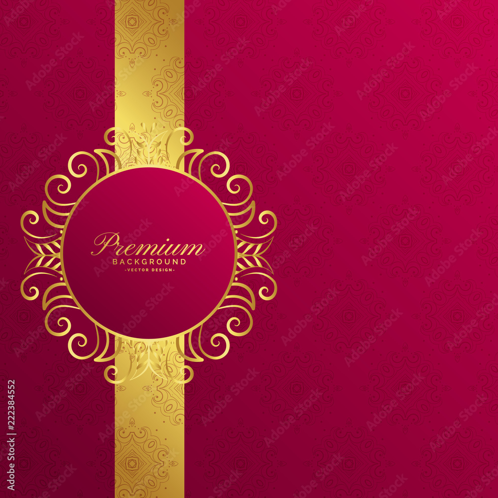 Wedding Invitation Background Designs Red And Gold