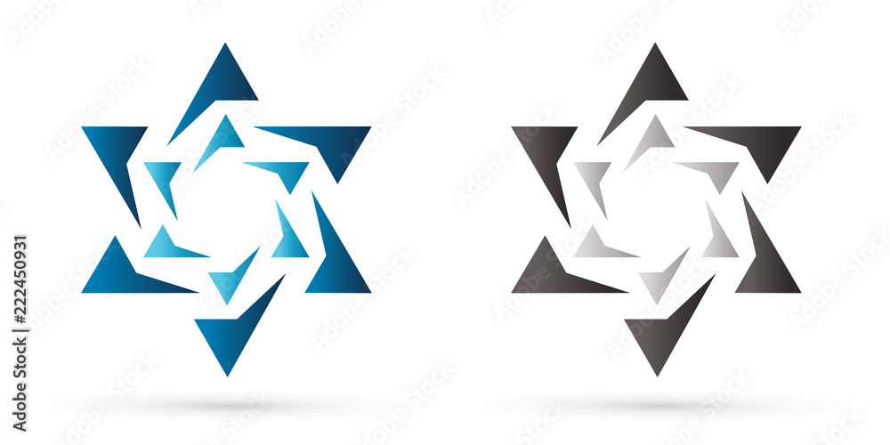 Israel star, modern star, luxury graphic vector. Stock Vector | Adobe Stock