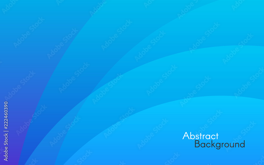 Blue abstract background. Simple lines and soft light. Minimal backdrop ...