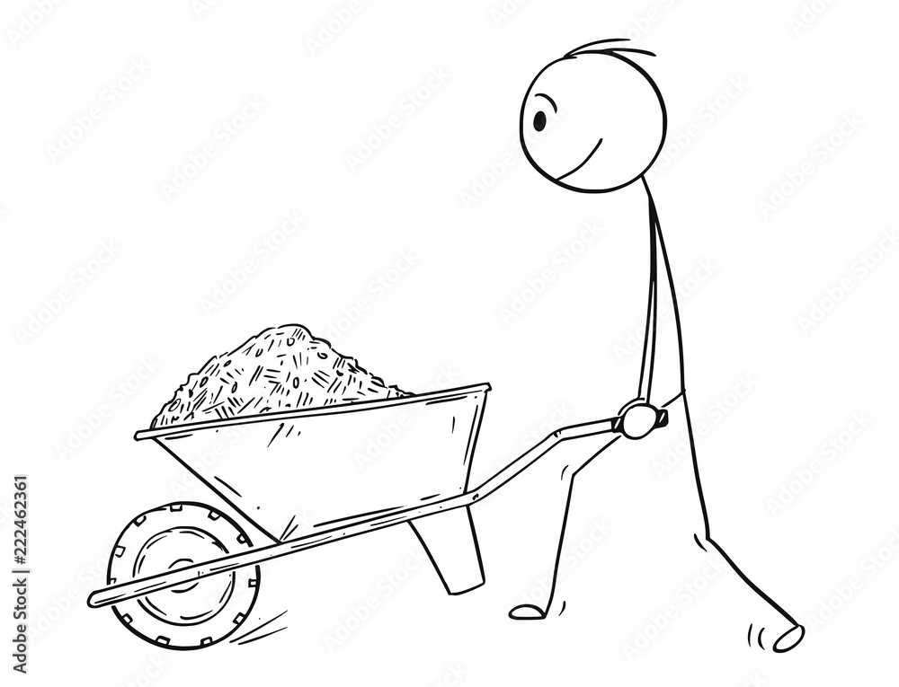 Wheelbarrow Drawing