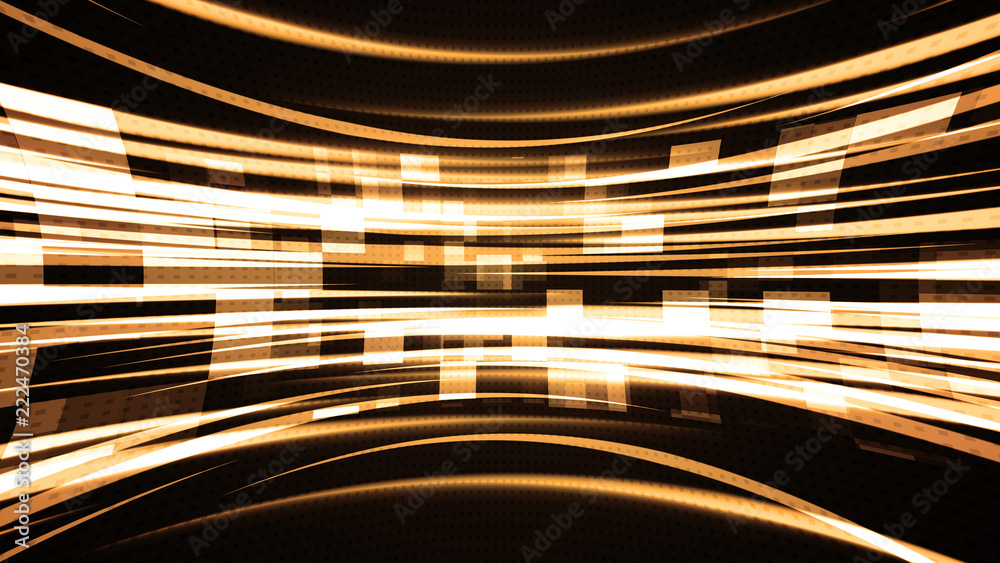 Hitech and high Impact blinking rectangle data grid technology ...