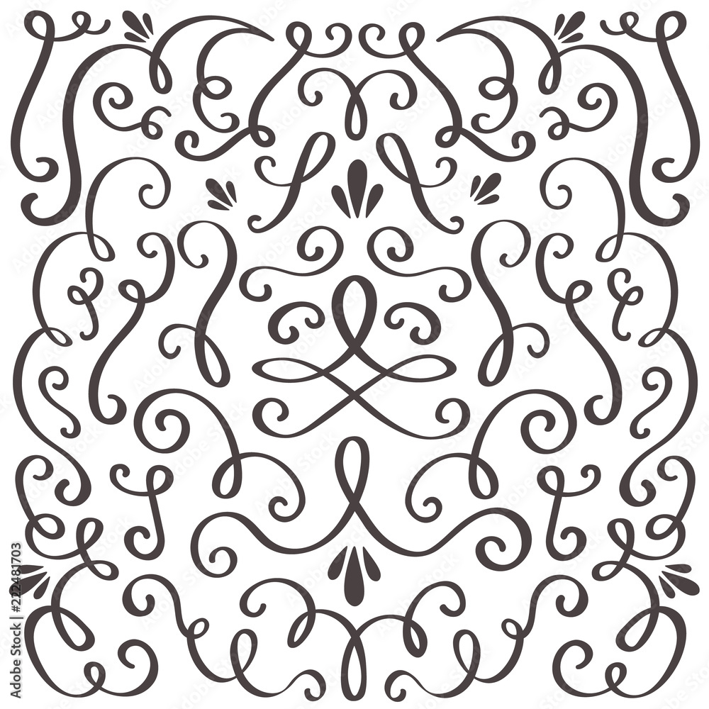 Simple Decorative Swirls