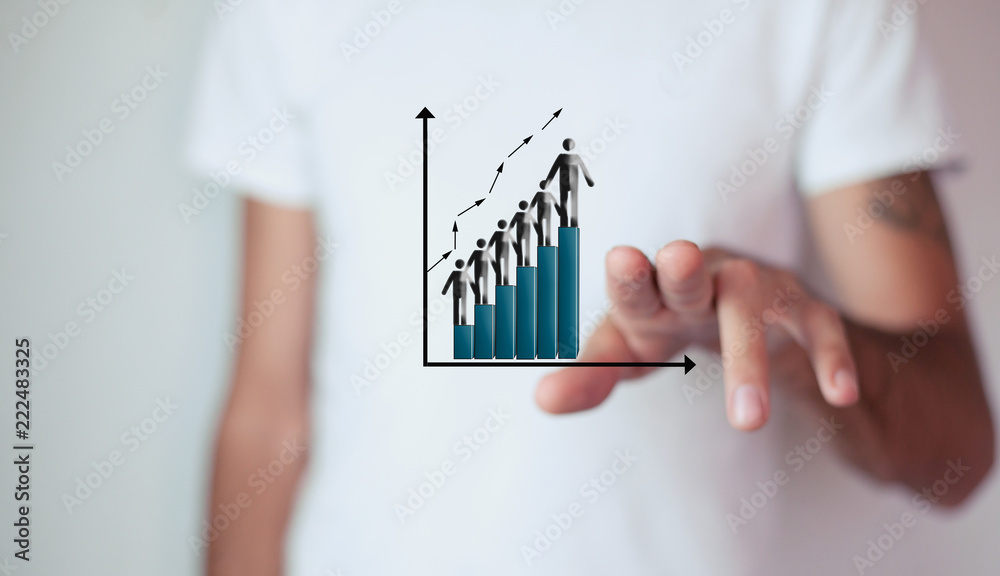 human growth diagram Stock Photo | Adobe Stock