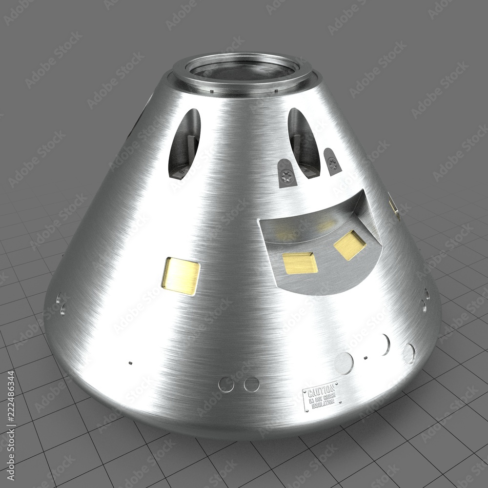 Orion Capsule Stock 3D asset | Adobe Stock