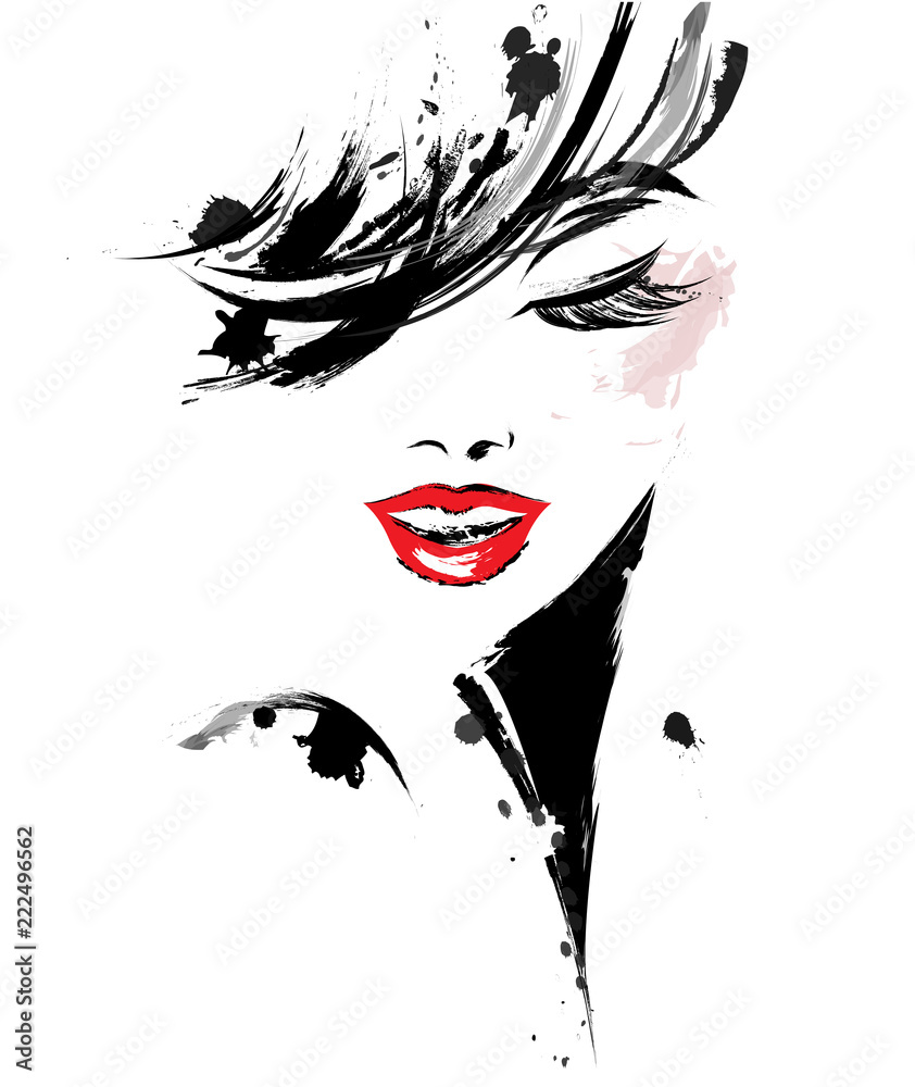 Makeup Logos Woman S Face | Saubhaya Makeup