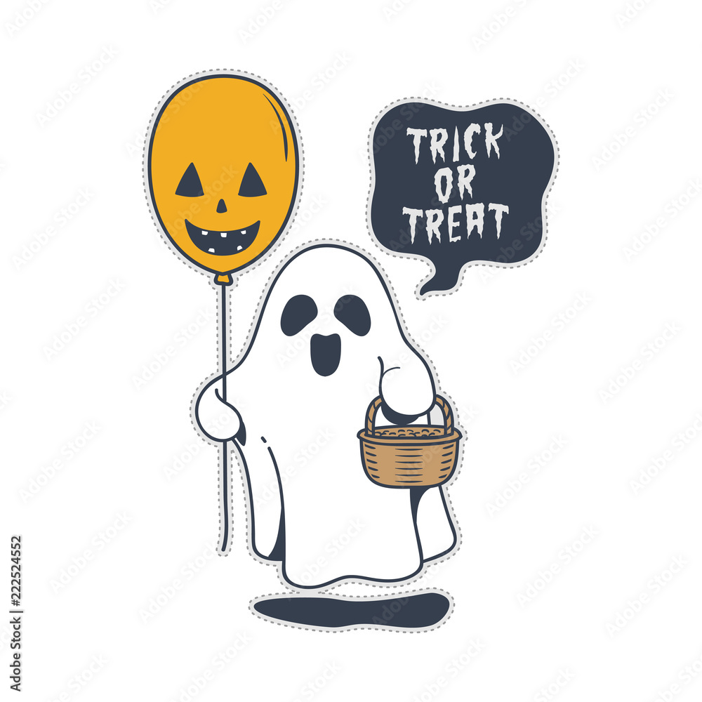 Cartoon Trick Or Treaters