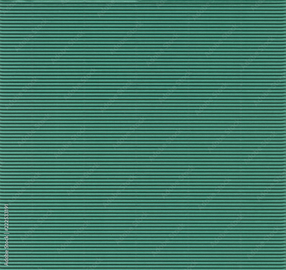 Corrugated green paper, corrugated dark green paper, corrugated ...
