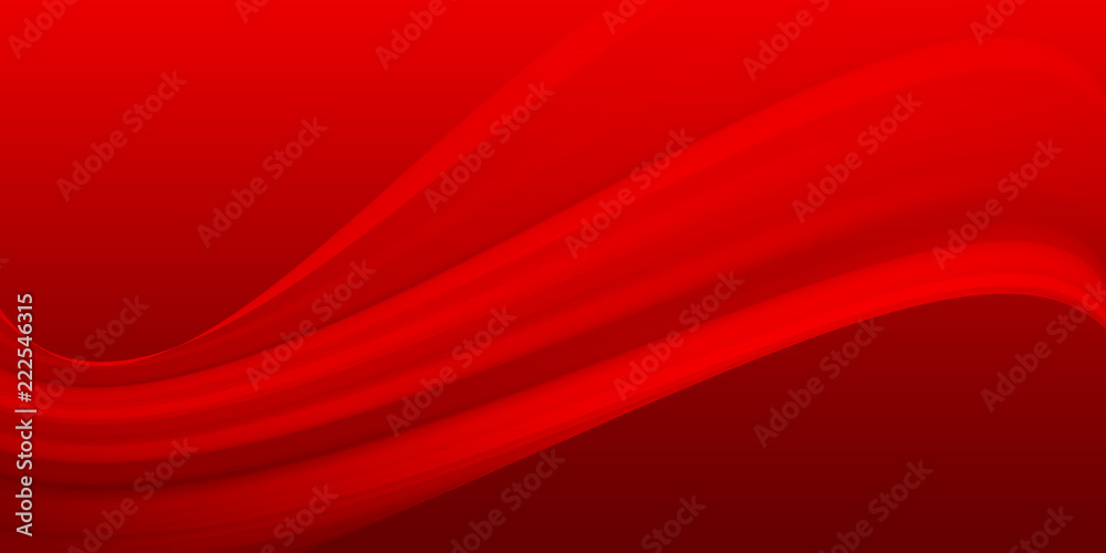 Red wave background on dark gradient, abstract wallpaper Stock ...
