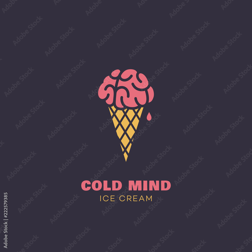 Cold mind Stock Vector | Adobe Stock