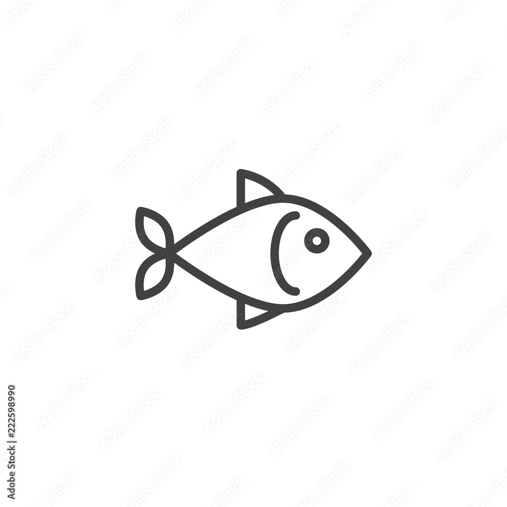 Simple Fish Vector