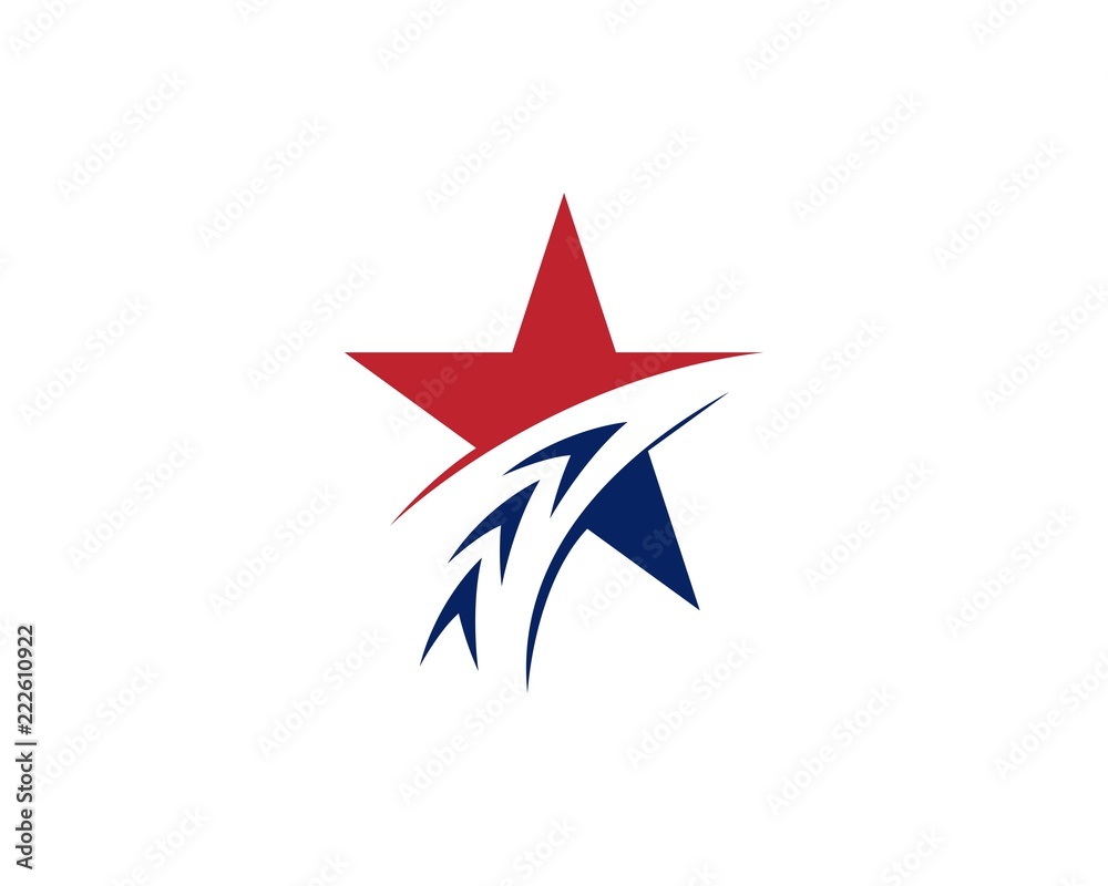 Star logo vector template Stock Vector | Adobe Stock