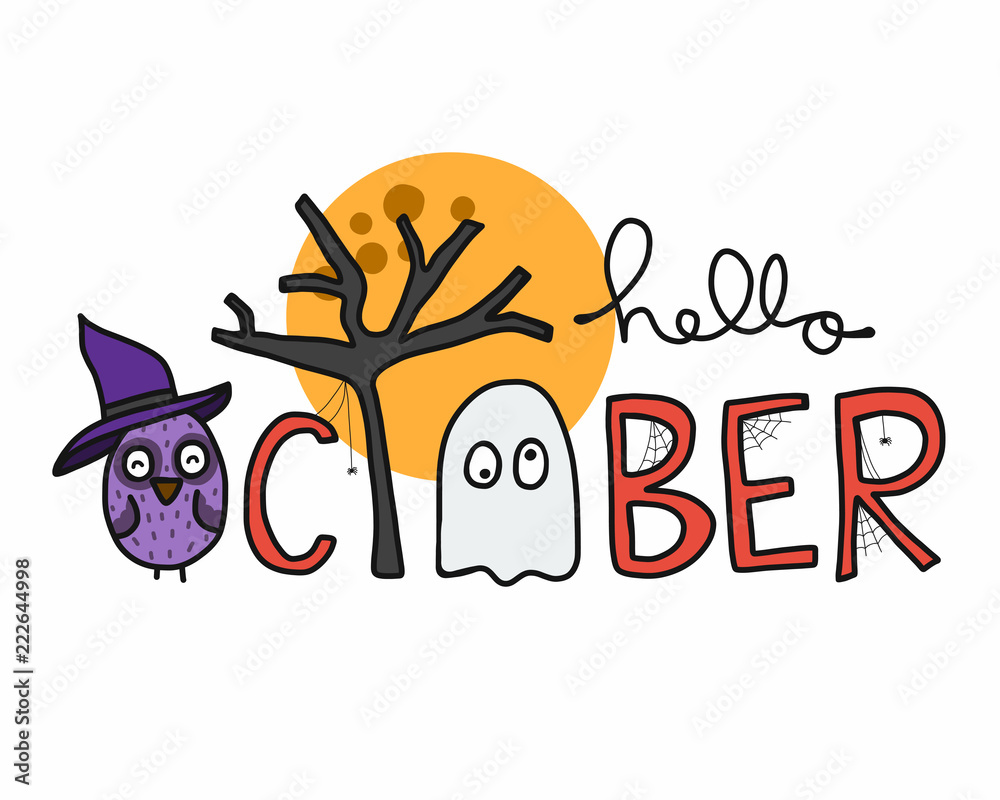 October Images Clip Art