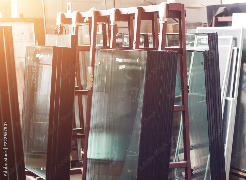 Production of pvc windows, ready-made double-glazed windows for ...