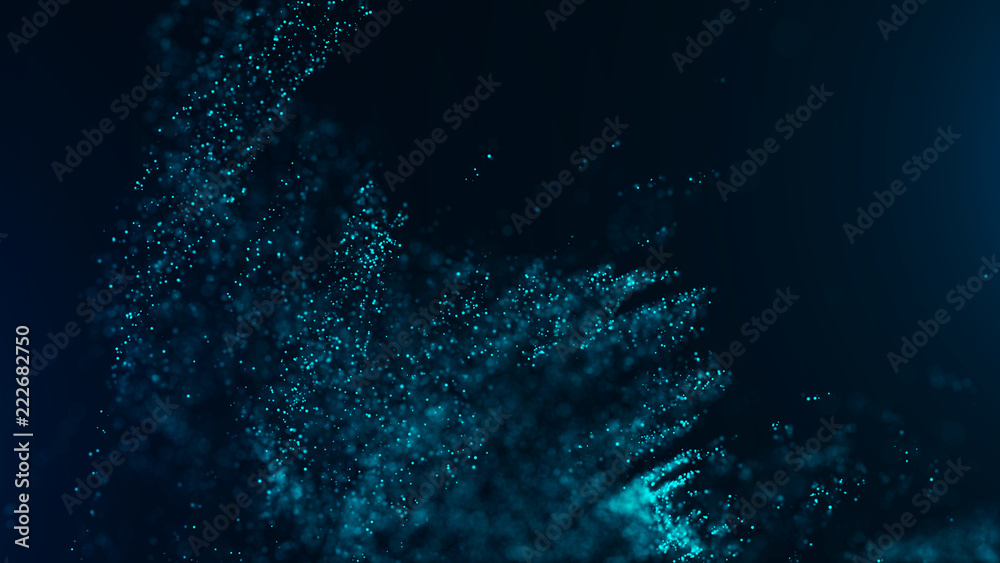 Big data visualization. Digital background. Analytics representation ...