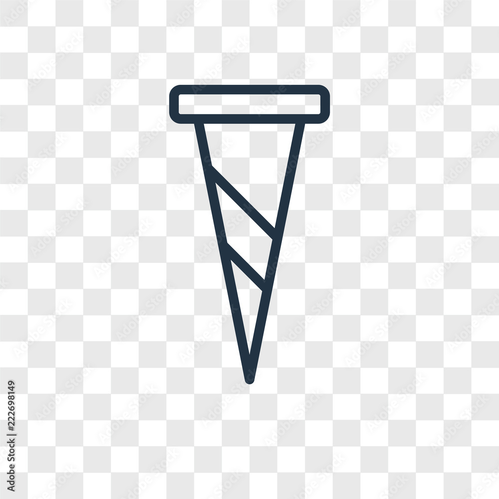 screw icons isolated on transparent background. Modern and editable ...