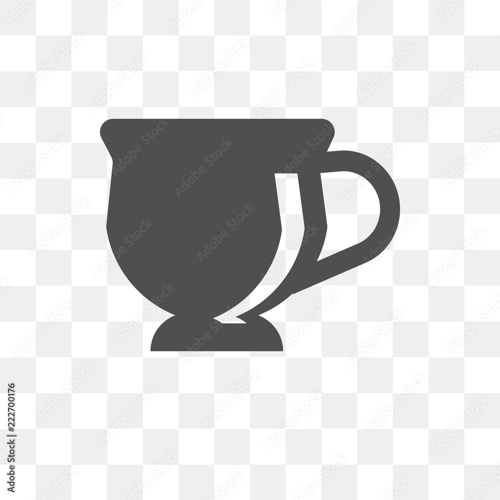 Photo & Art Print tea cup icon on transparent background, MMvectors