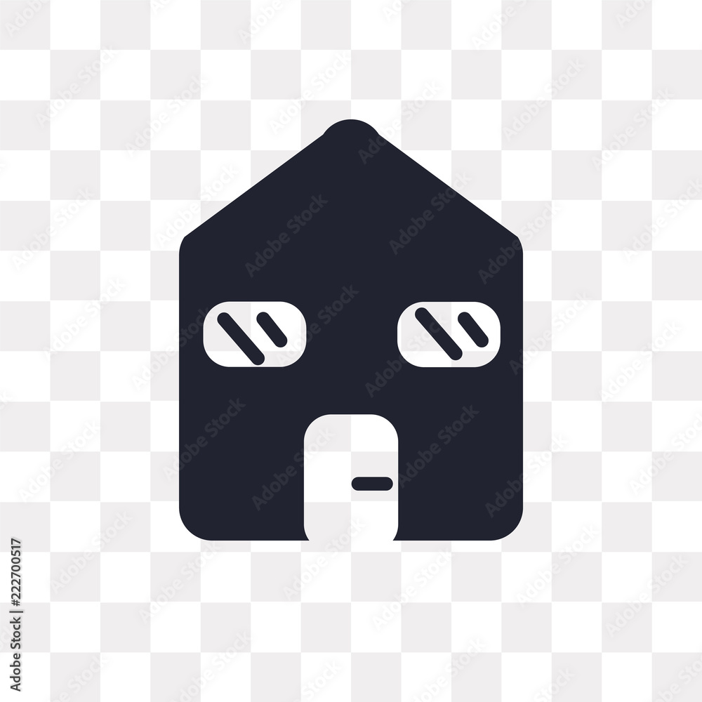 home icon on transparent background. Modern icons vector illustration ...