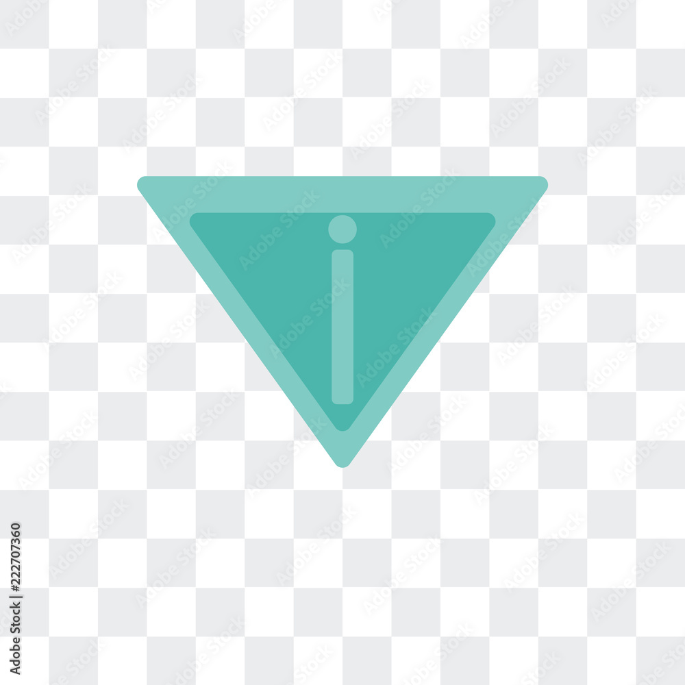 yield icon isolated on transparent background. Modern and editable ...
