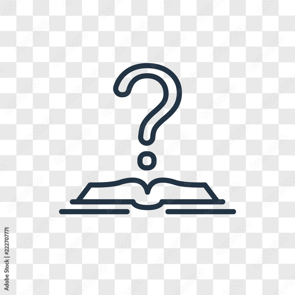 tutorial icons isolated on transparent background. Modern and editable ...