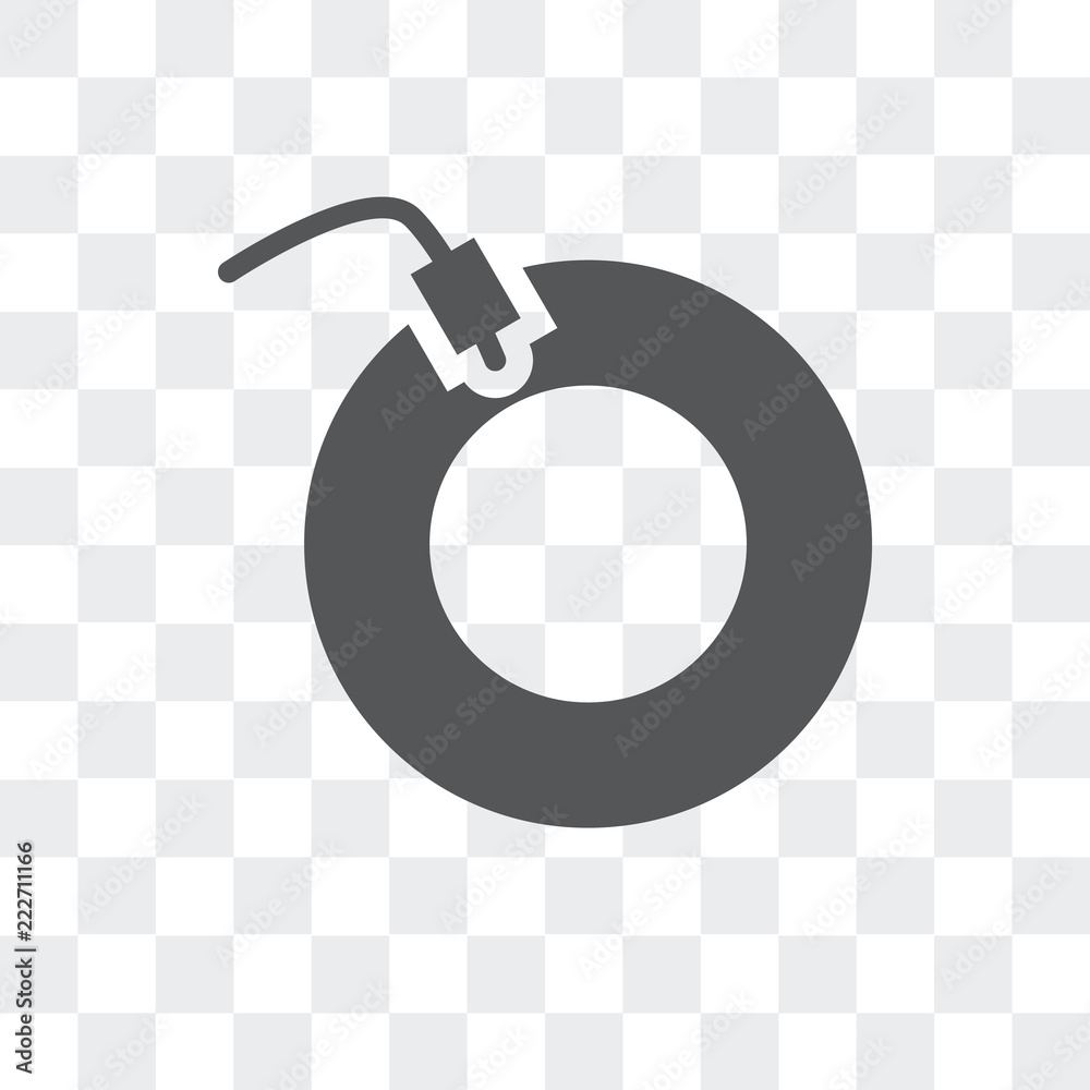 vinyl icon isolated on transparent background. Modern and editable ...