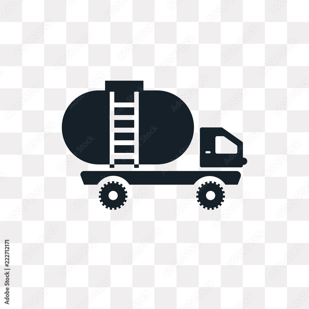 tank icon on transparent background. Modern icons vector illustration ...