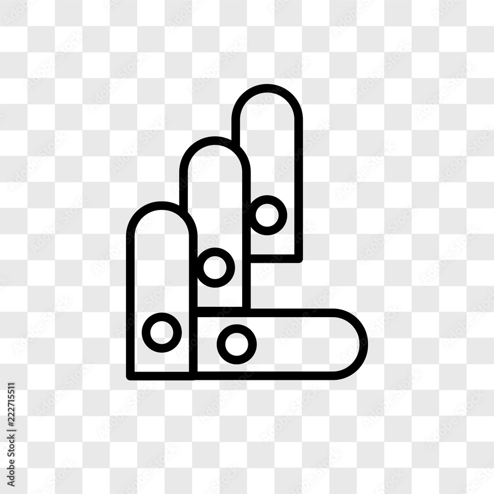 pantone icons isolated on transparent background. Modern and editable ...