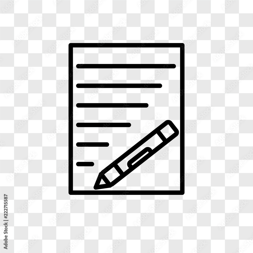 text icons isolated on transparent background. Modern and editable text ...