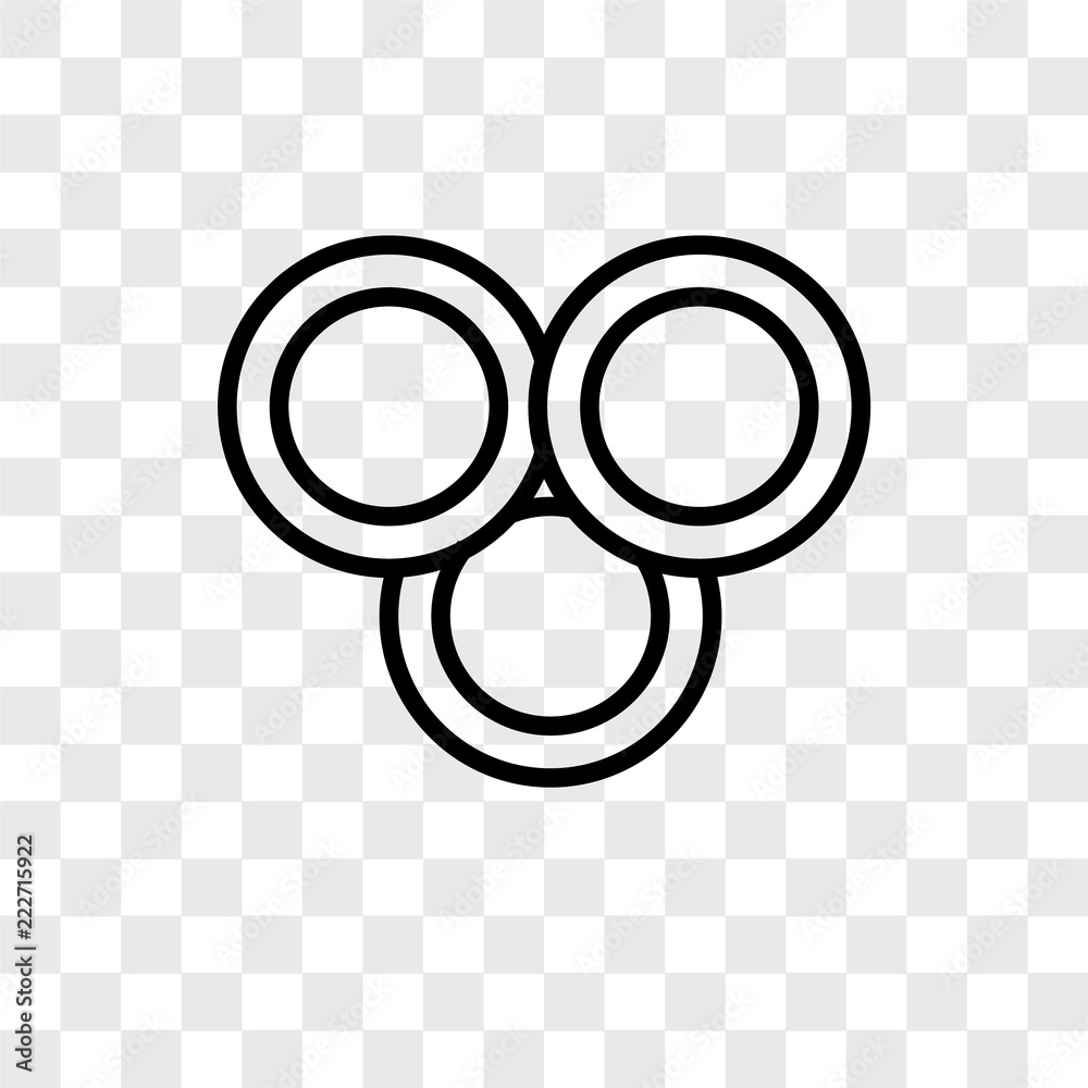 rgb icons isolated on transparent background. Modern and editable rgb ...