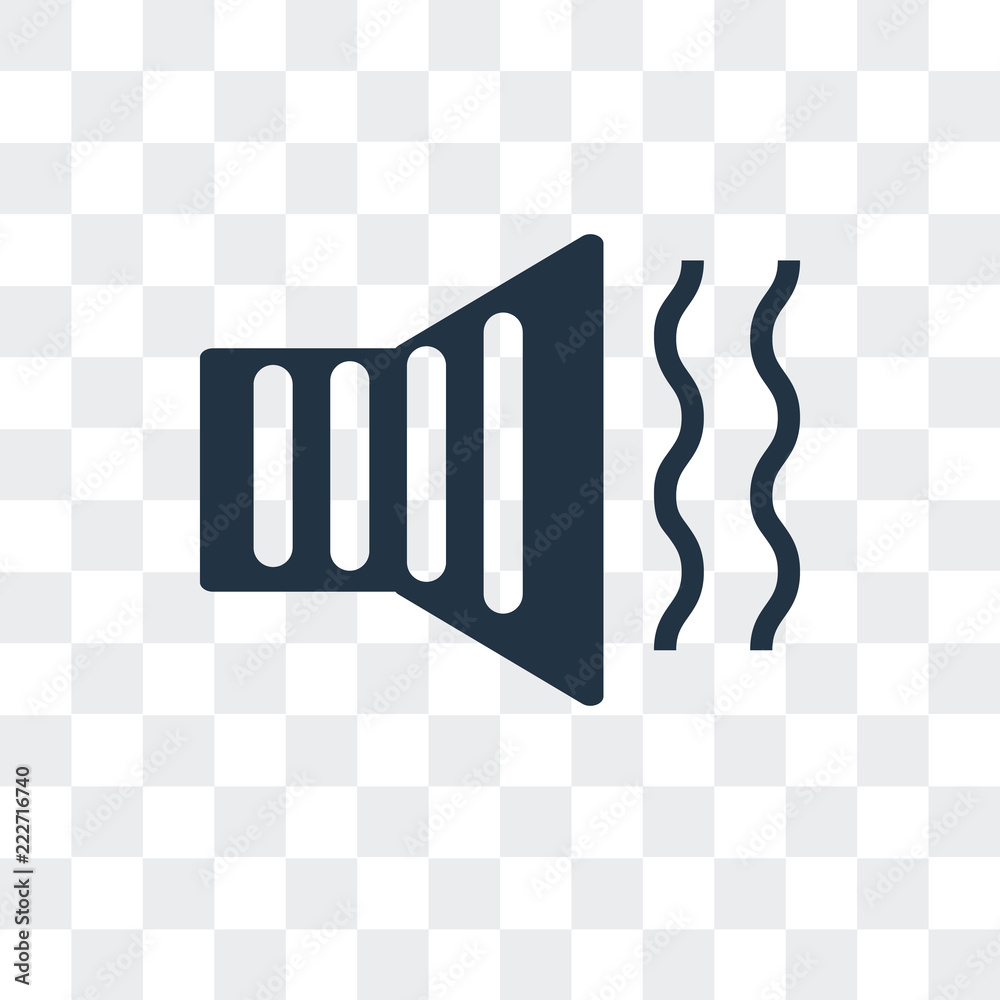 hooter icon isolated on transparent background. Modern and editable ...