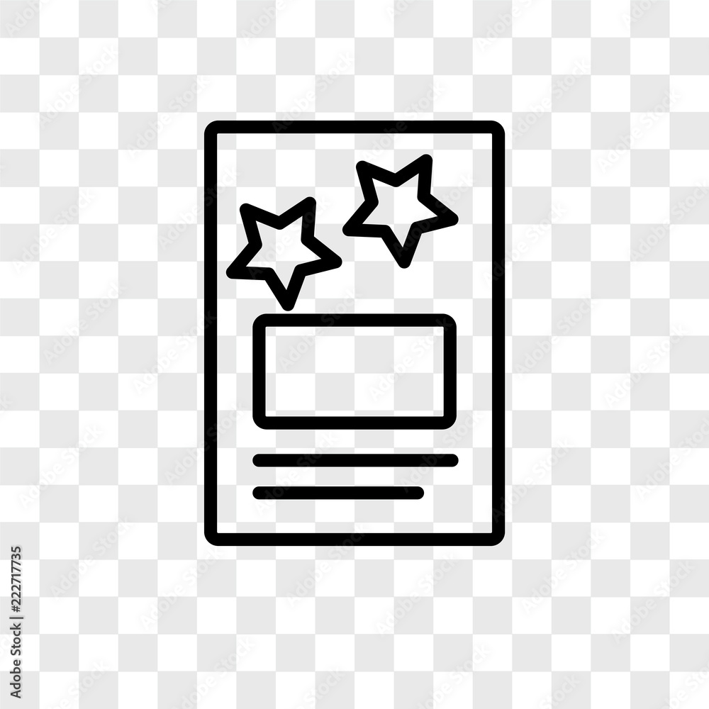 notebook icons isolated on transparent background. Modern and editable ...