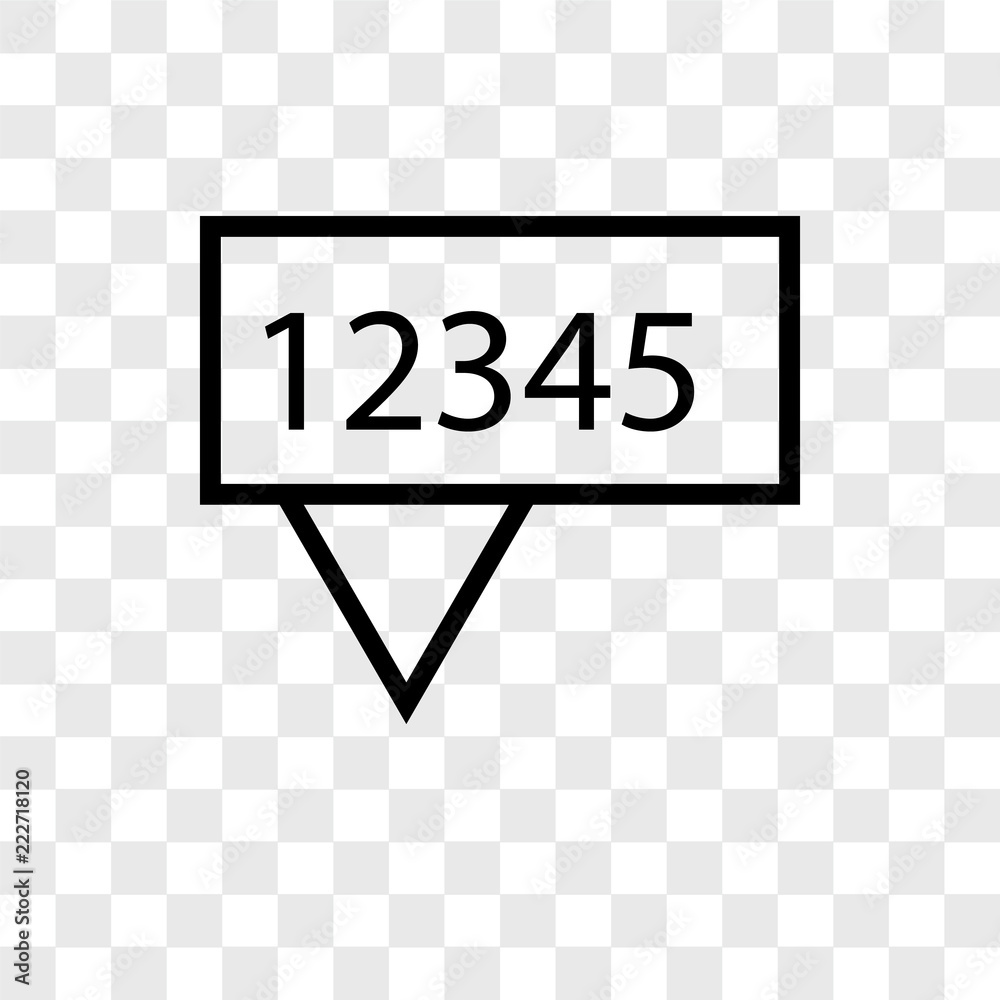 chat icons isolated on transparent background. Modern and editable chat ...