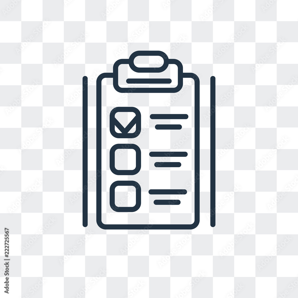 plan icon isolated on transparent background. Modern and editable plan ...