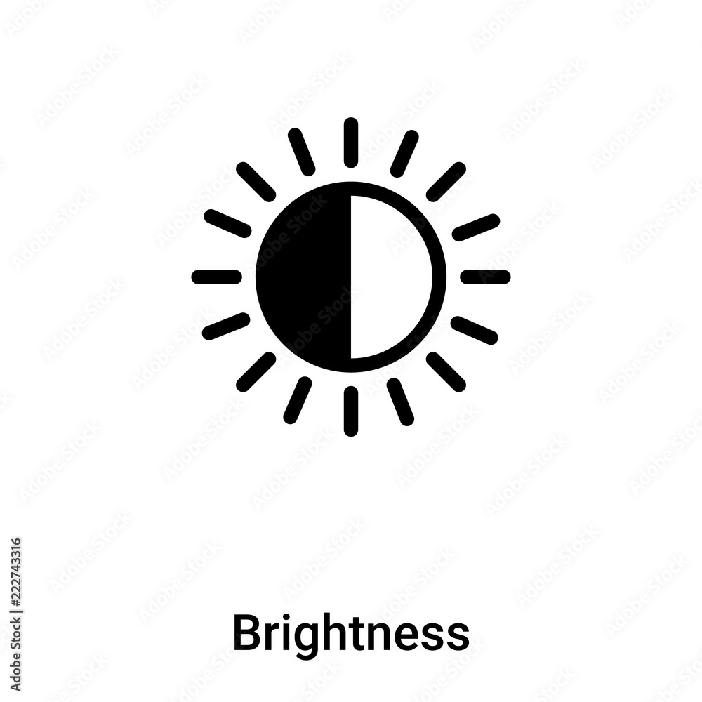 Brightness Icon Vector