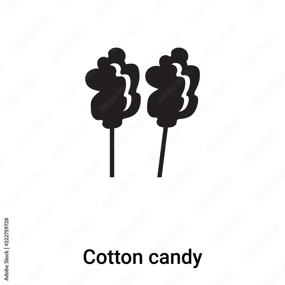 Cotton Candy Black And White