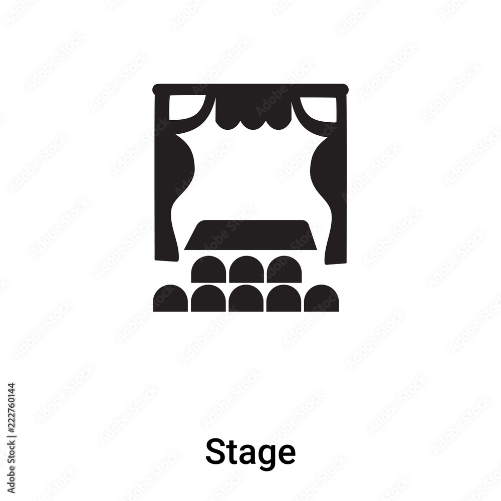Stage Icon Vector