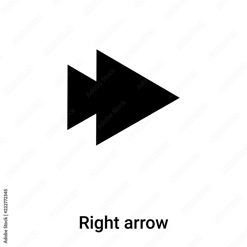 Right Arrow Sign