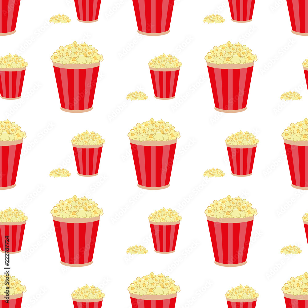 Circus Popcorn Clip Art