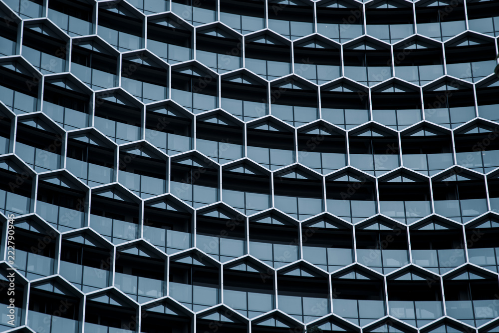 Abstract modern architecture background. Texture, pattern, geometry ...