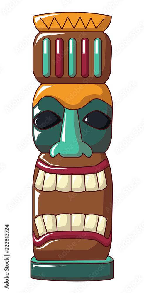 Idol statue icon. Cartoon of idol statue vector icon for web design ...