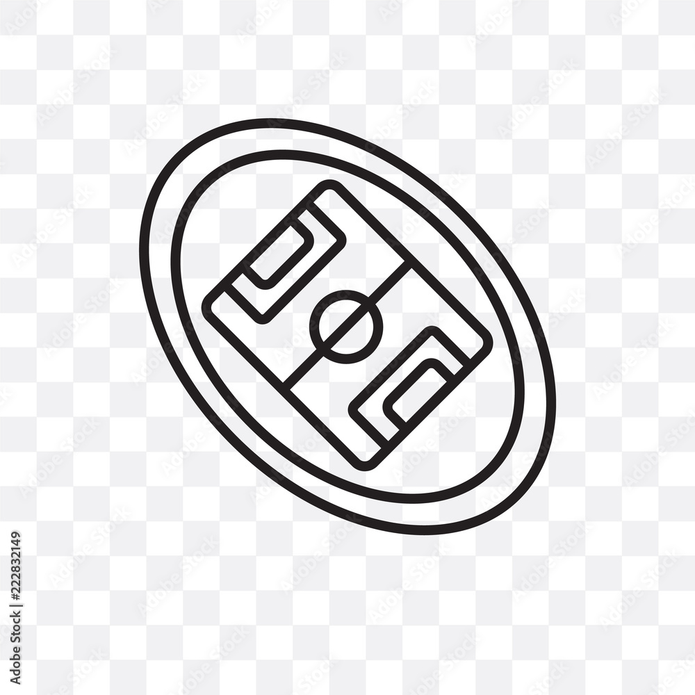 stadium icon isolated on transparent background. Simple and editable ...