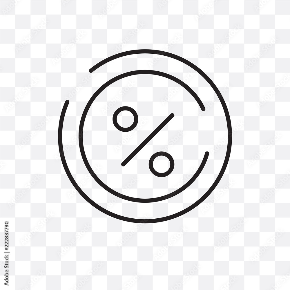 ratio icon isolated on transparent background. Simple and editable ...