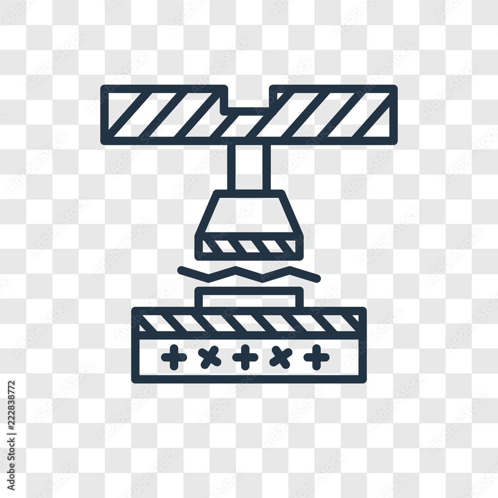 Bending vector icon isolated on transparent background, Bending logo ...