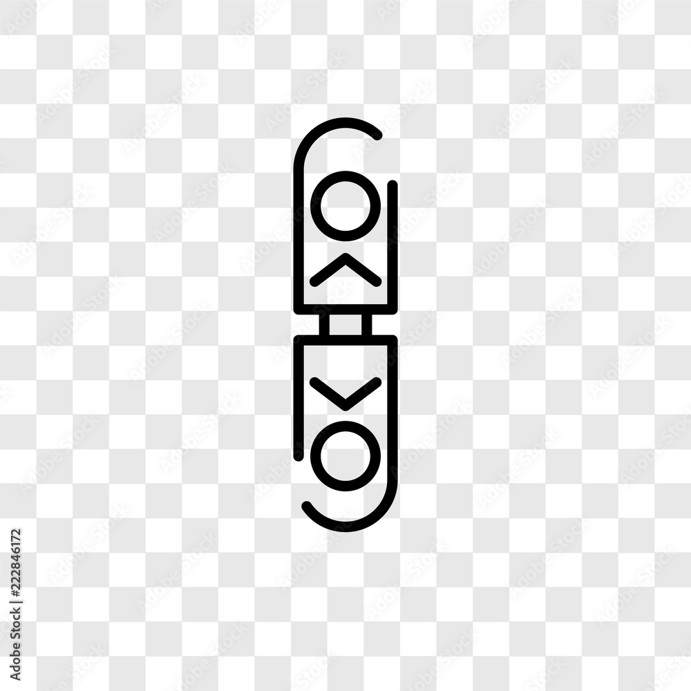 Controller vector icon isolated on transparent background, Controller ...