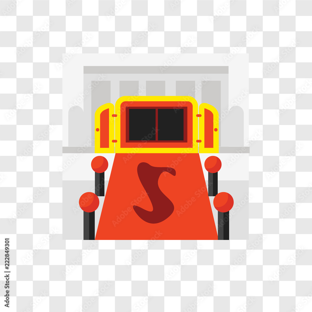 Entrance vector icon isolated on transparent background, Entrance logo ...