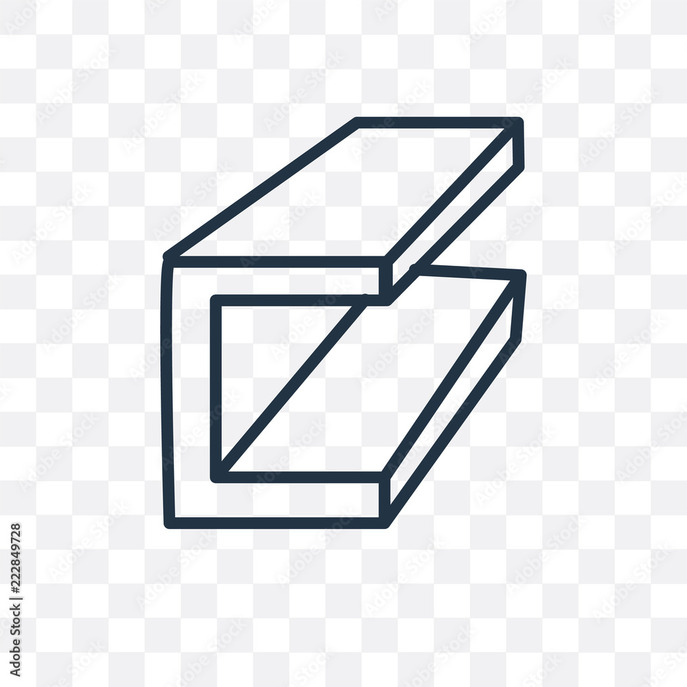 beam icon isolated on transparent background. Simple and editable beam ...