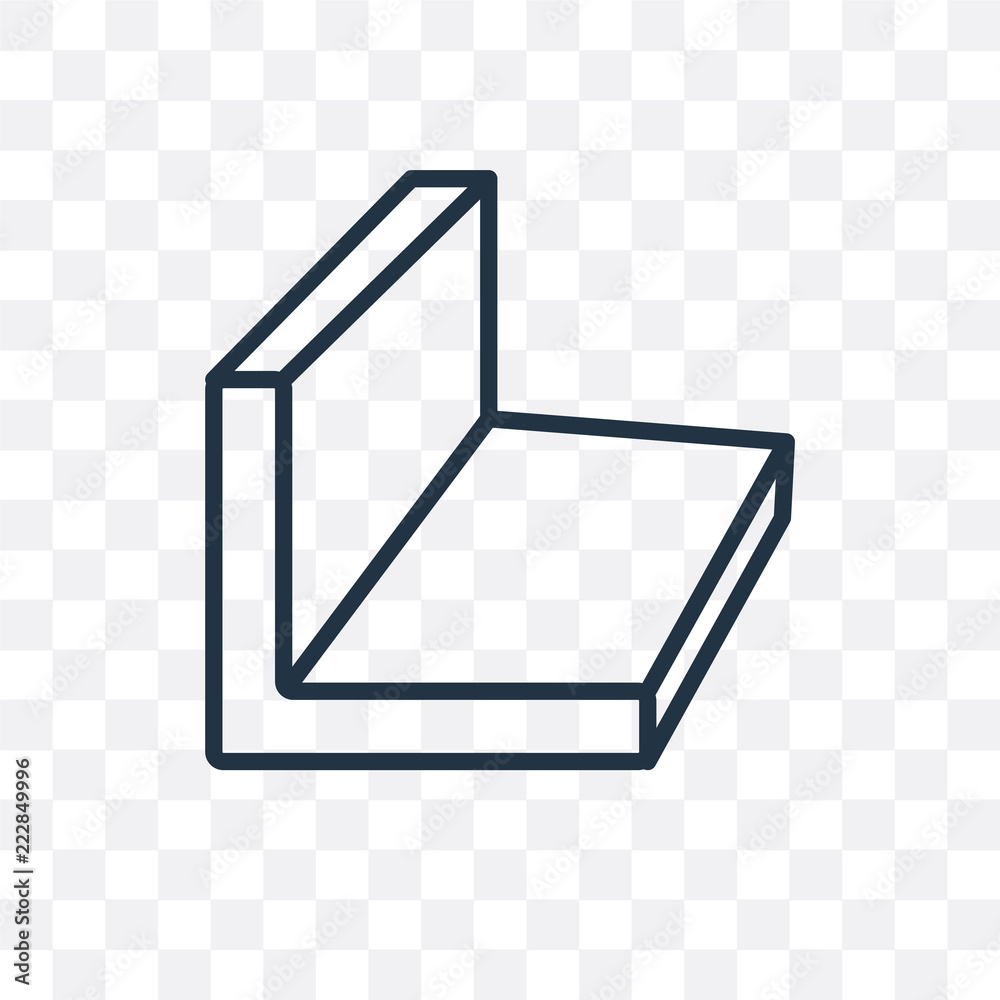 beam icon isolated on transparent background. Simple and editable beam ...