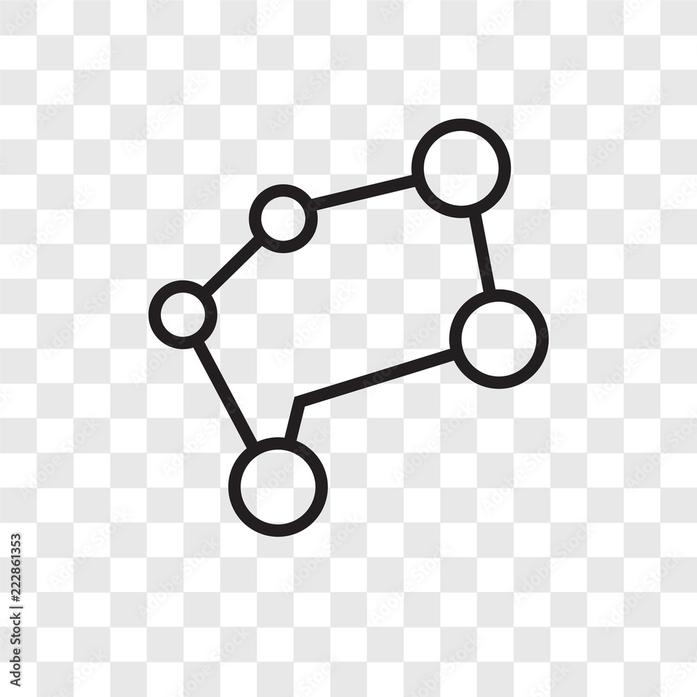 Structure vector icon isolated on transparent background, Structure ...