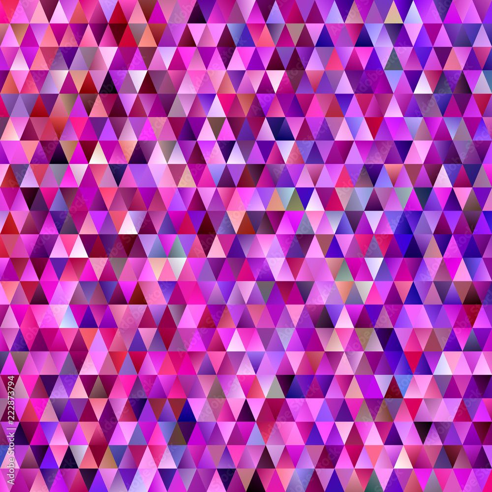 Geometric triangular polygon pattern background - modern gradient vector graphic design with ...